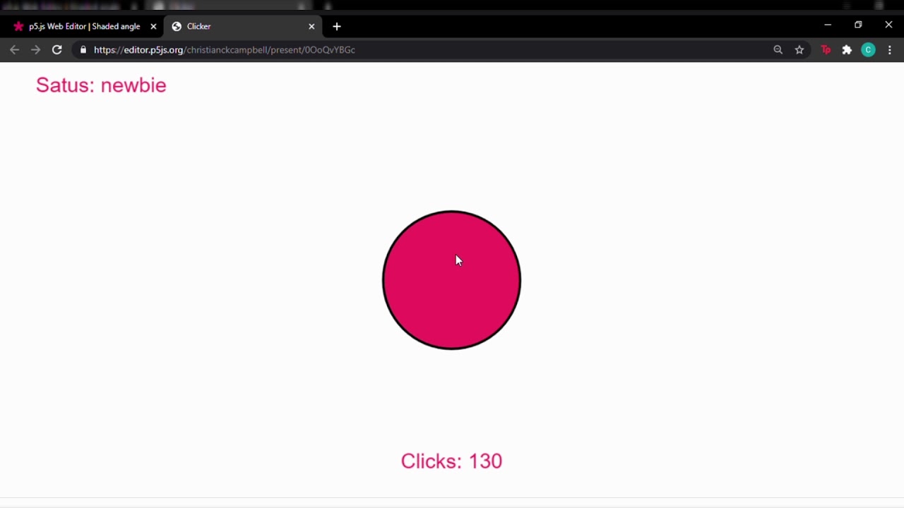 Coding a Simple Clicker Game| Speed Code