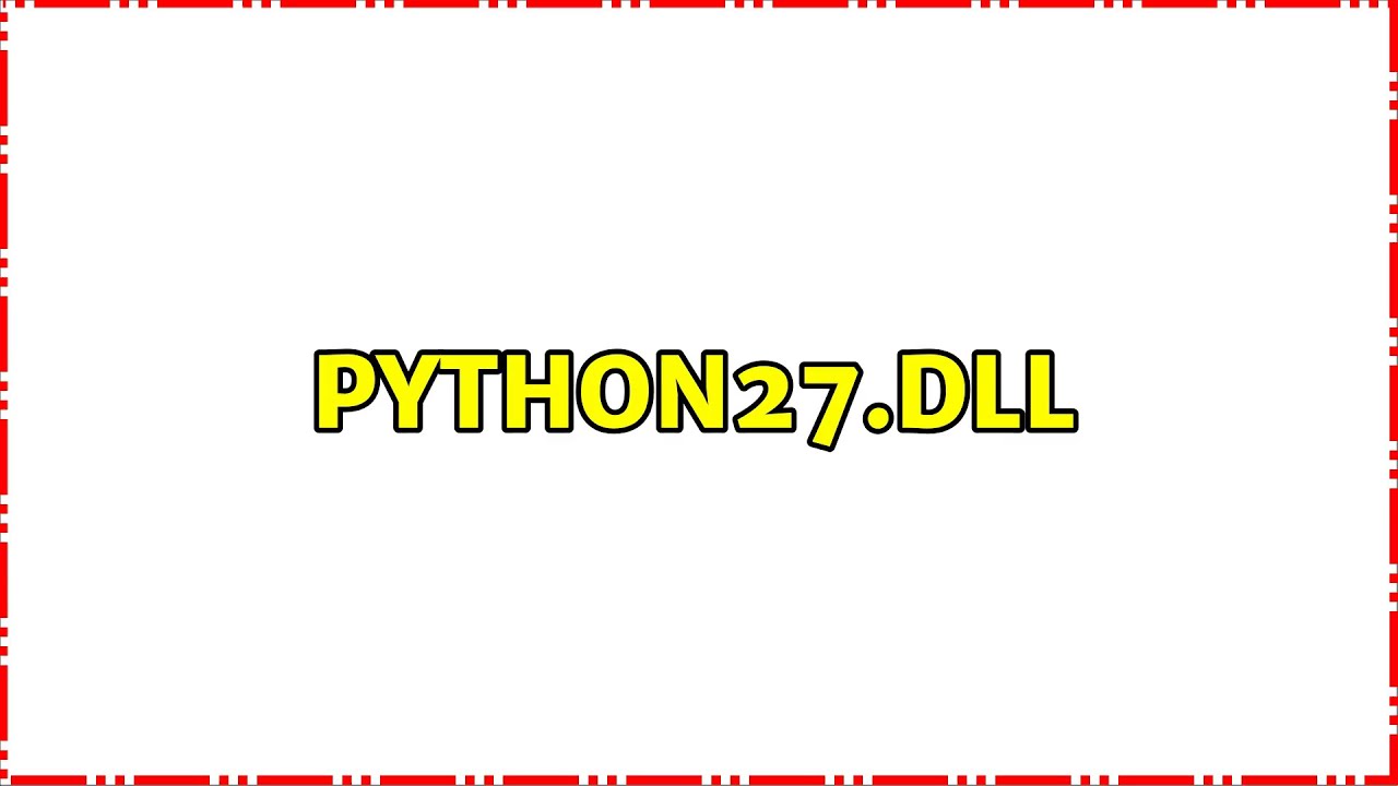 Google drive error : python27.dll (5 Solutions!!)