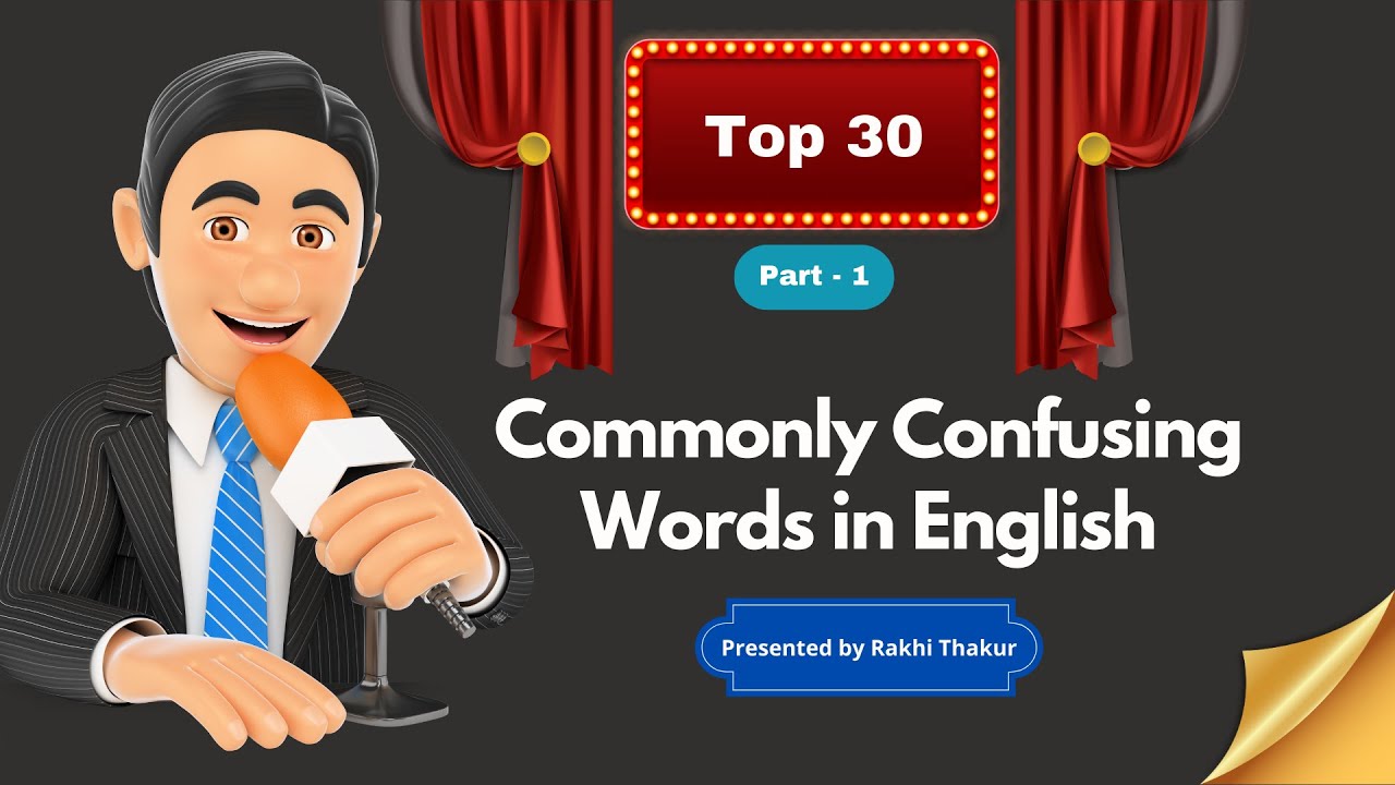 Top Commonly Confusing Words | List of Confusing Words in #English # ...
