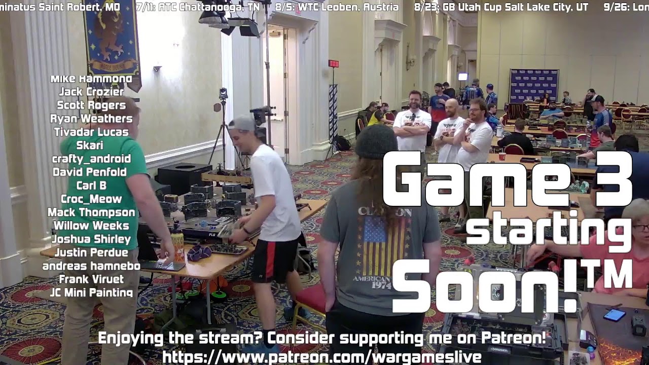 Battle to End Alzheimer's Warhammer 40k Tournament Day 1