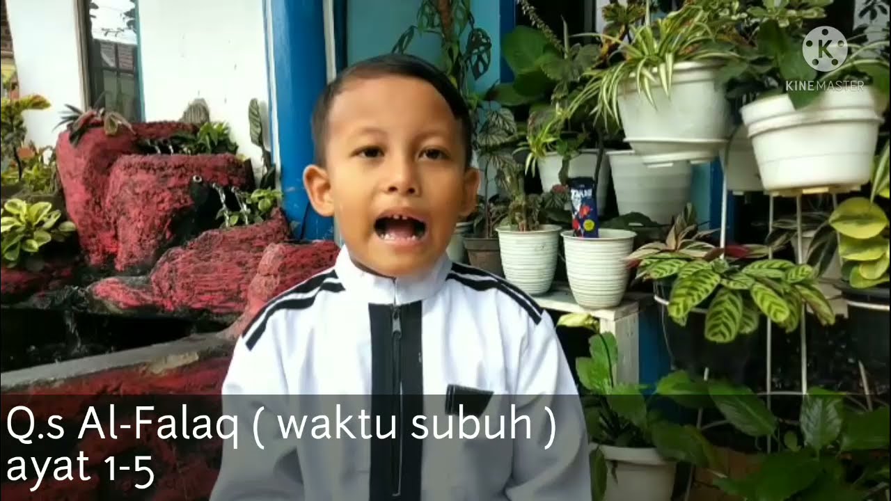 Murojaah Surah Al falaq ayat 1 5 versi anak tk paud