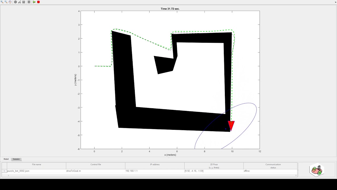 Extended Bug 0 Algorithm Example