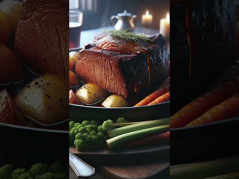 "When Grandma's Pot Roast Brought Us Together: A Taste of Love Amid Her Silent Struggles"