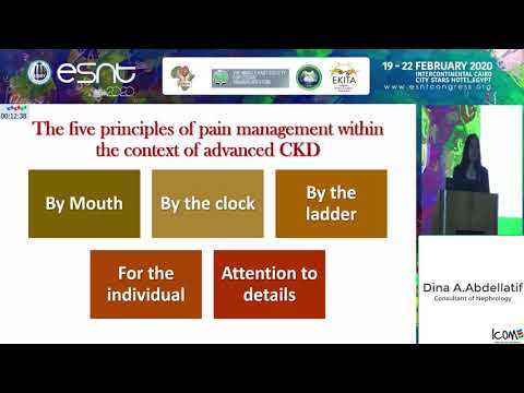 Safe pain management in renal patients