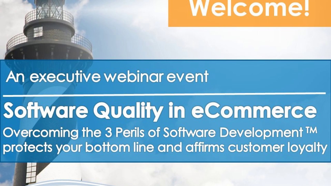 Lighthouse Webinar - Software Quality in eCommerce