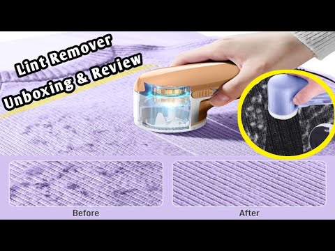 Lint Remover Unboxing and Review in tamil | Remove lint from clothes @JRJTamil