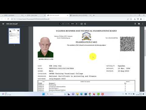 PRINTING BULK EXAM CARDS