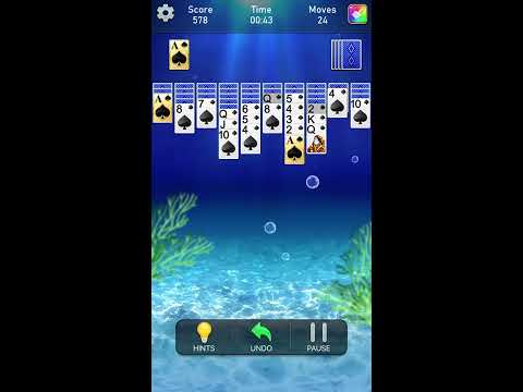 Playing Classic Solitaire With Fast Move