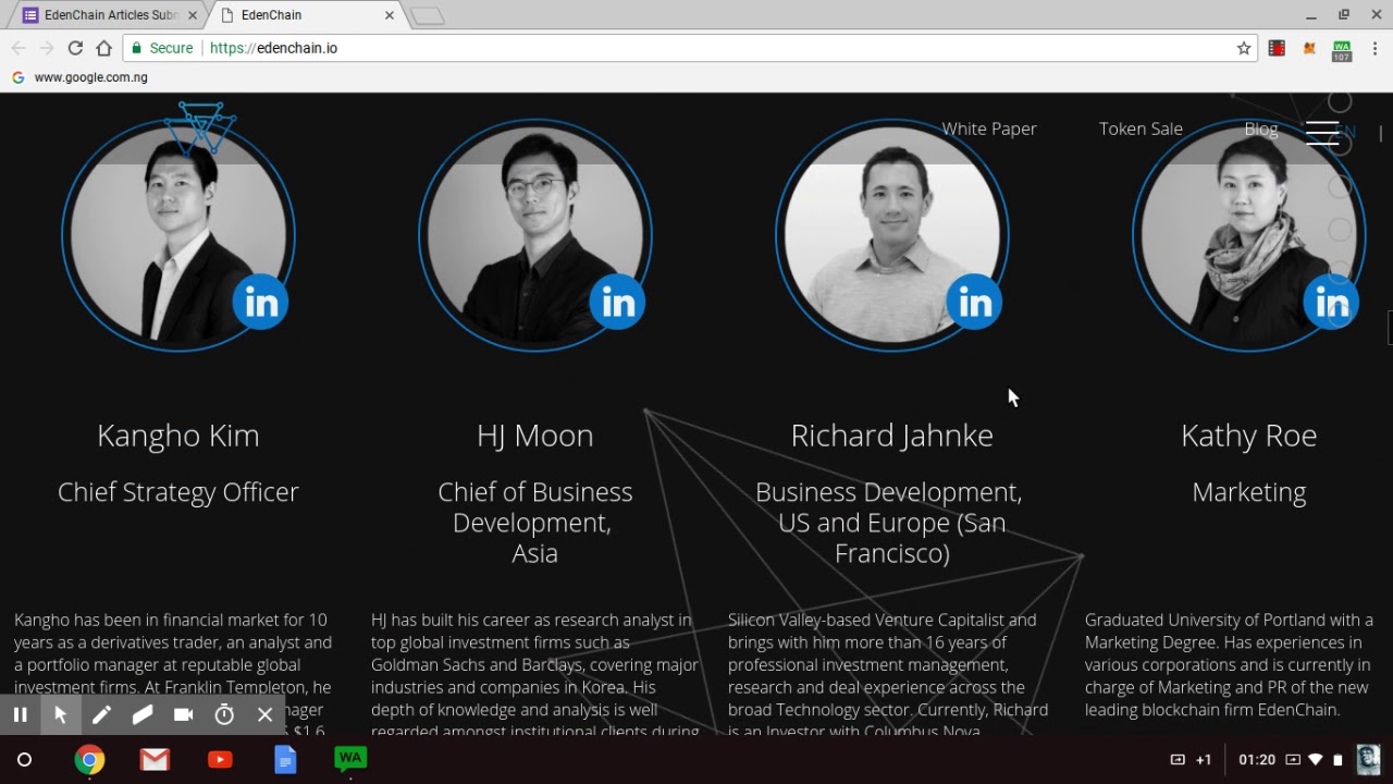EDENCHAIN ICO REVIEW - A Programmable economy