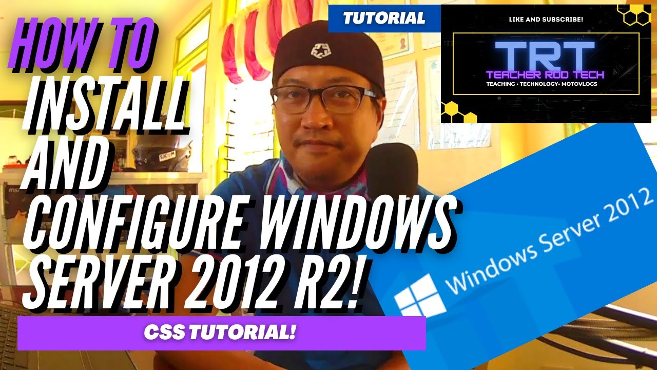 Windows Server 2012 r2 Tutorial Tagalog!