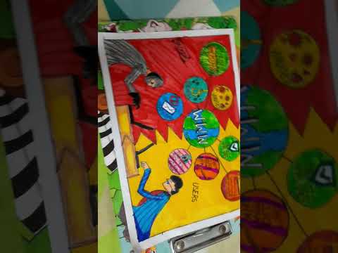 Cyber Safety Poster #cyber#safety#BrushPens#art#DivyankaRoy