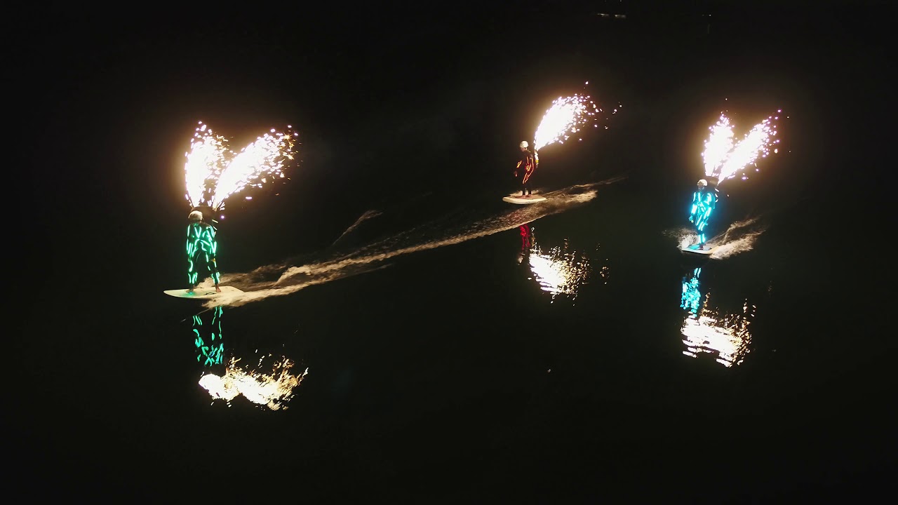 EFOIL Events ATeam Stunt Fireworks Show, WORLD 1st Claim