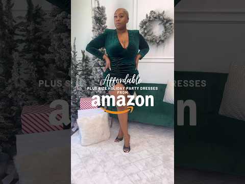 Plus Size Hoilday Party Dresses From Amazon | Size XL #curvyfashion
