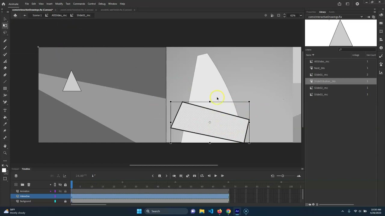 Animated Comic Tutorial 02