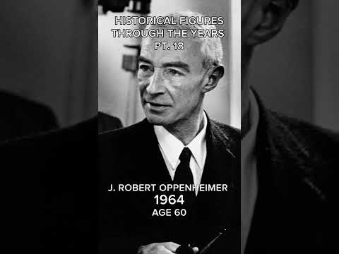 J. Robert Oppenheimer Through the Years