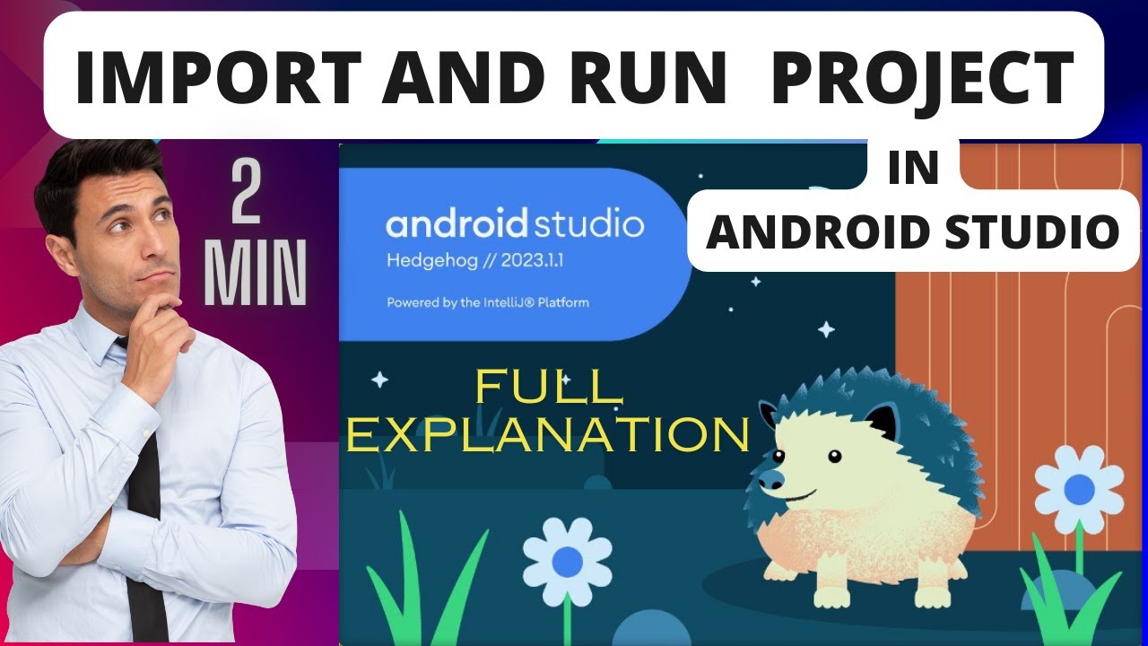 How to import and Run App Project  in Android Studio | Android Studio Tutorial | College Coders |