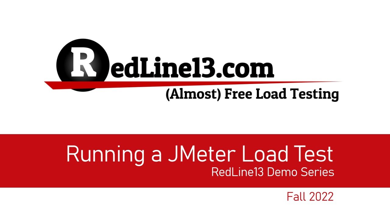 Running a JMeter Load Test on RedLine13