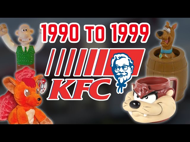 A Nostalgic Look Back at KFC Kids Meal Toys and Promotions from 1990 to ...