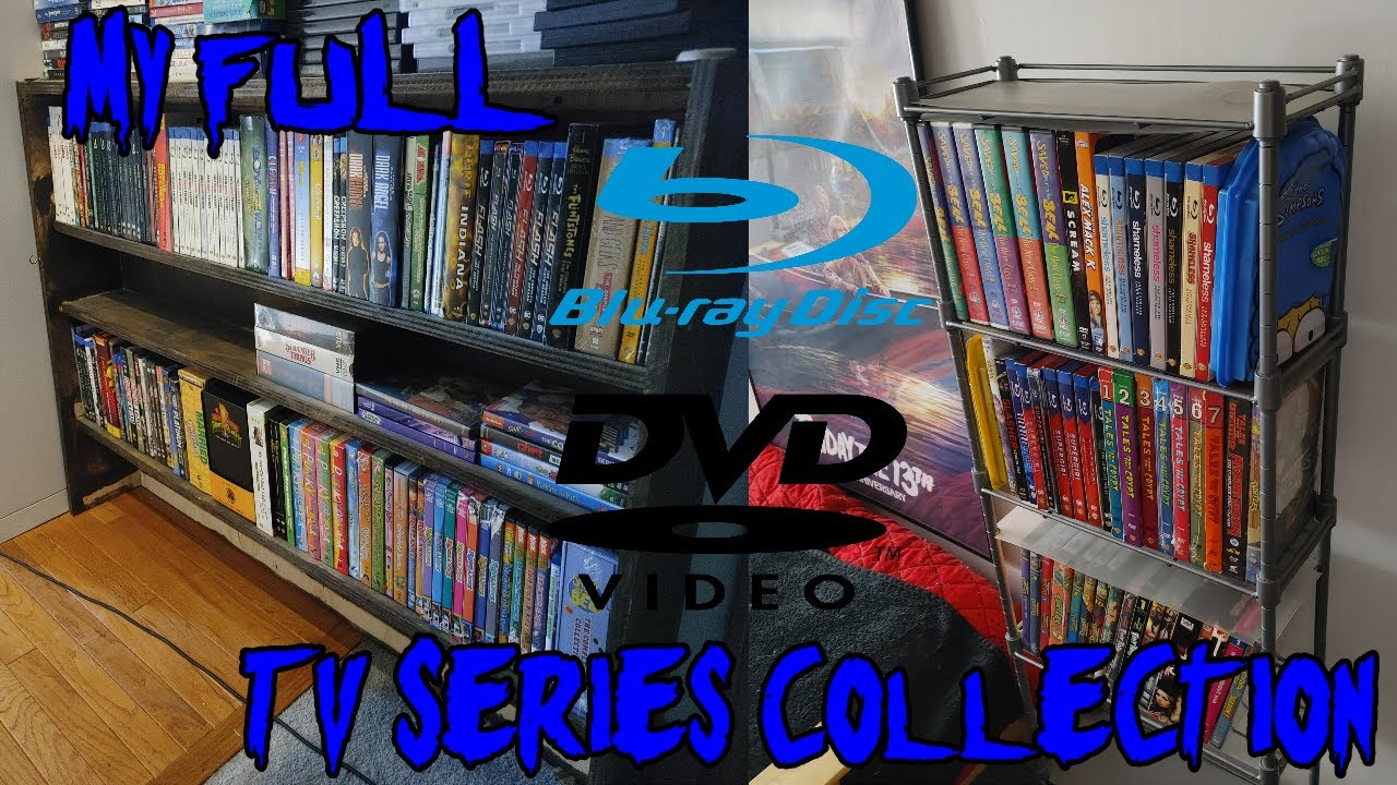 My FULL TV Series Blu Ray And DVD Collection TV Shows