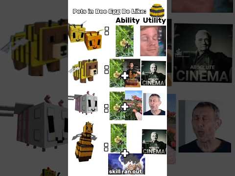 Grow A Garden Pet Bee Egg Be Like🐝 #roblox #growagarden #belike