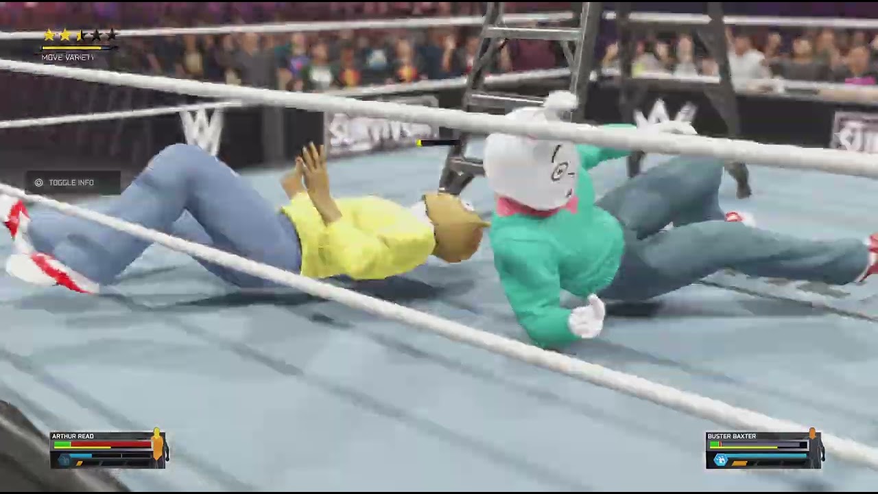 WWE 2K25 | ARTHUR READ VS BUSTER BAXTER