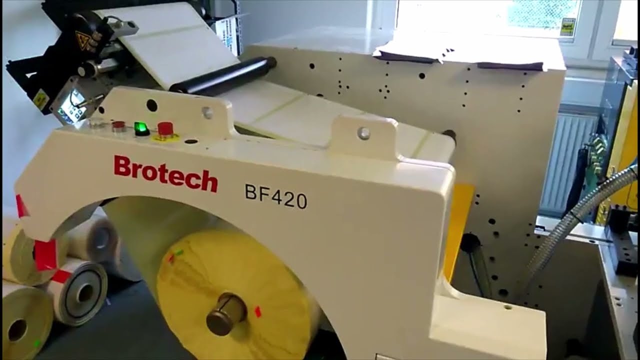 Brotech BF420 Booklet  Label Converting System