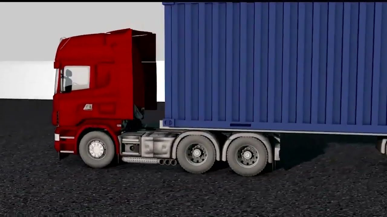Containers loading Process in 3D Video