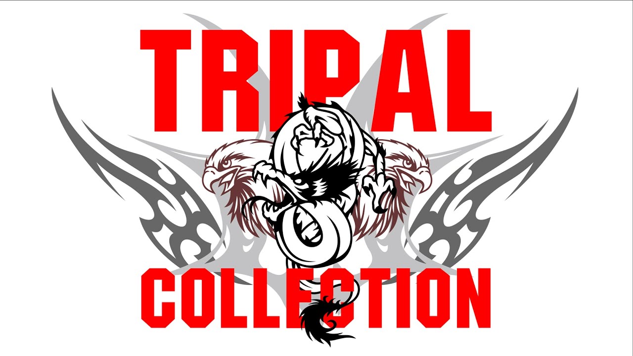 TRIPLE TATTOO VECTOR GRAPHICS COLLECTION