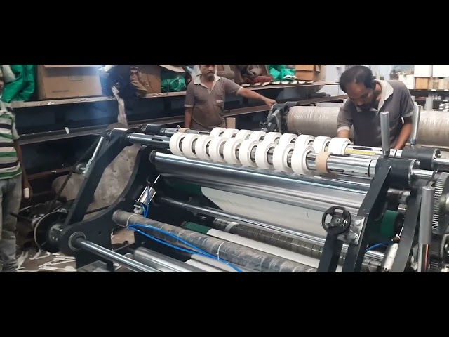 Non Woven Fabric Slitting Machine - Non Woven Fabric Roll Slitting ...