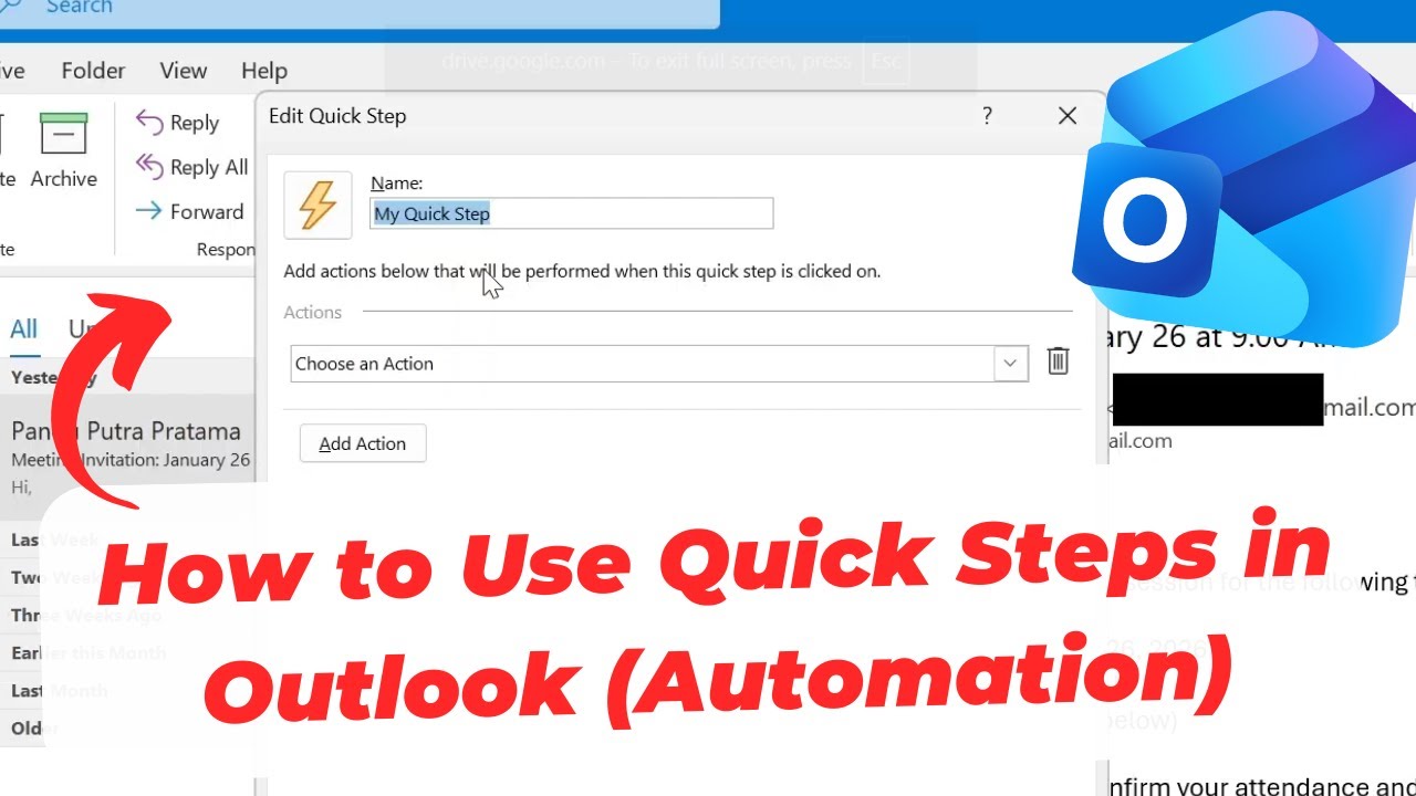 How to Use Quick Steps in Outlook (Automation)