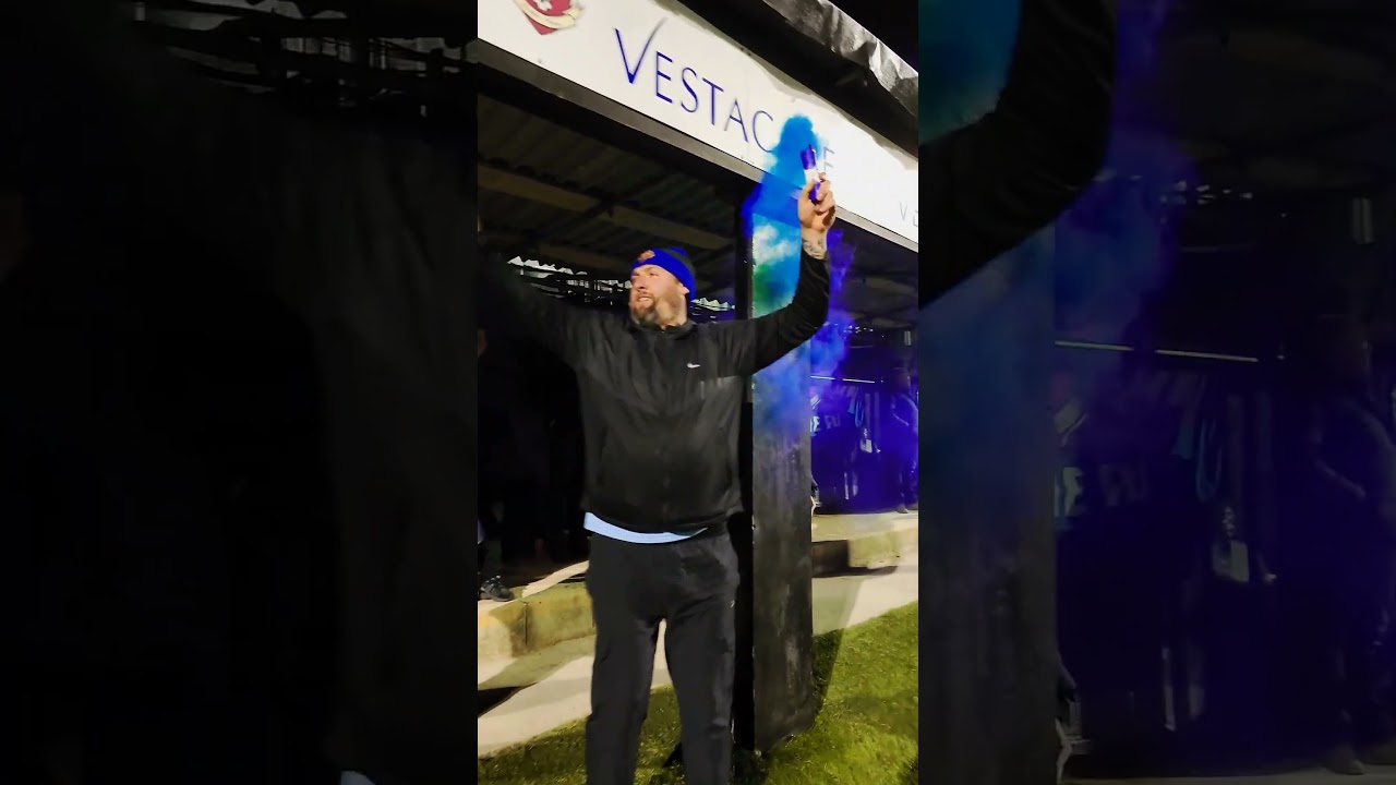 pyro at Avro V FC Olso #shorts #limbs #pyro #football #soccer #nonleague #ucl #youtubefootball