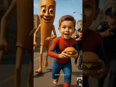 ♥️Spiderman Adventure with Kids meet Anomaly❗#shorts #marvel #spiderman