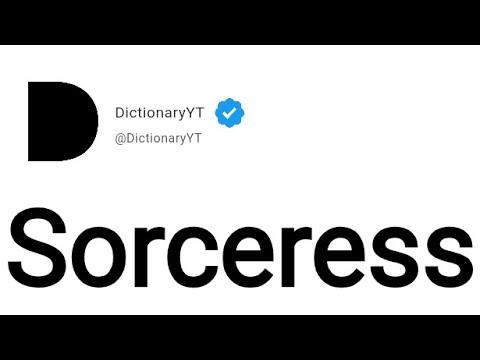 Sorceress Meaning in English