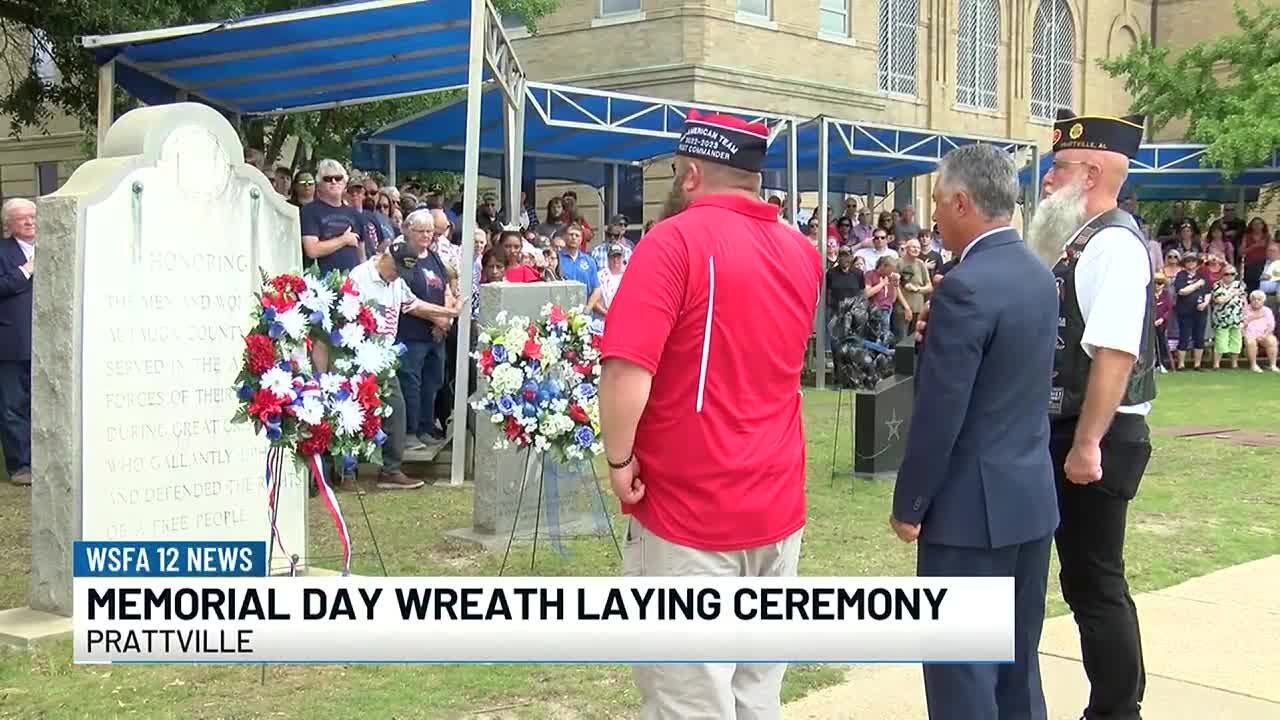 Memorial Day wreath ceremony held in Prattville