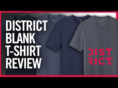 District Blank T-Shirts Review - Premium Wholesale Tees on a Budget?
