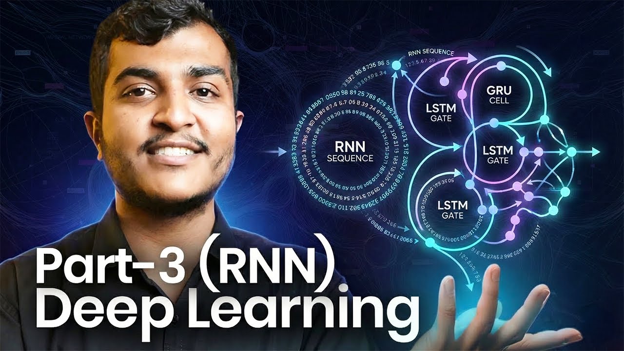 Deep Learning Complete Course | Part 3| RNN implementation.
