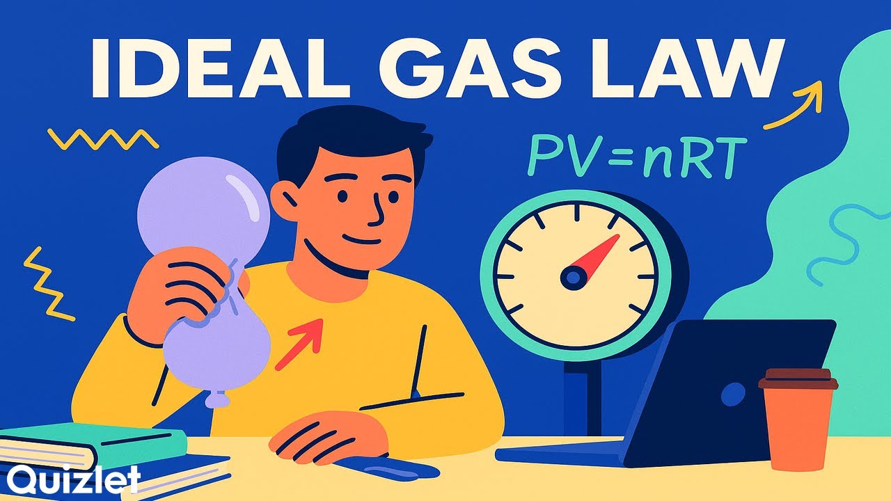 Understanding the Ideal Gas Law | PV = nRT Made Simple with Real Examples