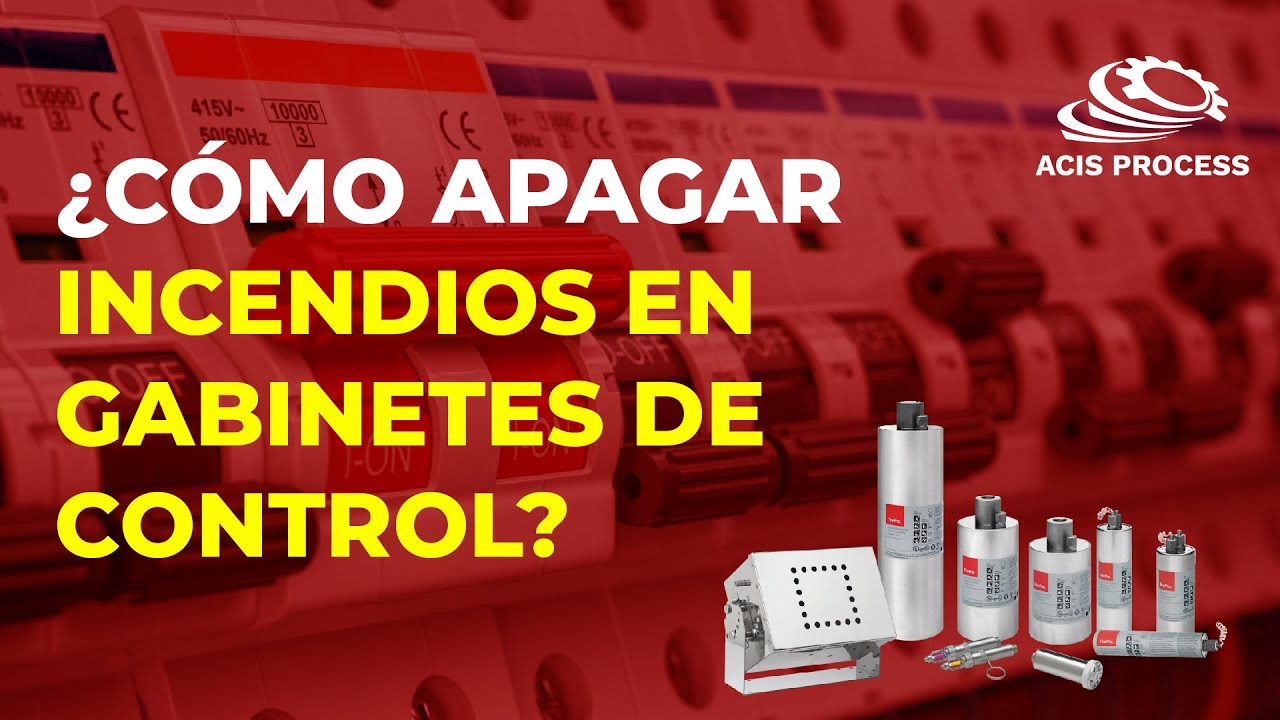 Extinción de Incendios por aerosol FirePro | Fuegos clase A, B, C | Acis Process