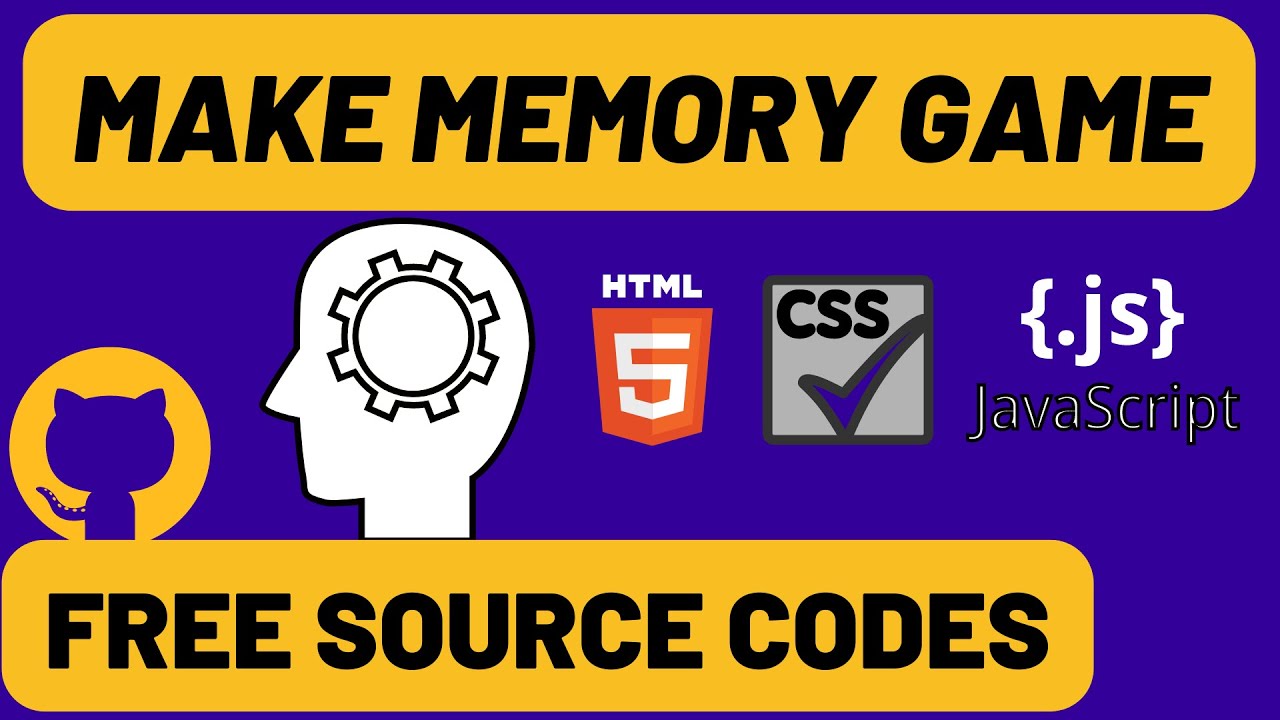 How to make memory game? - Javascript #javascriptgame