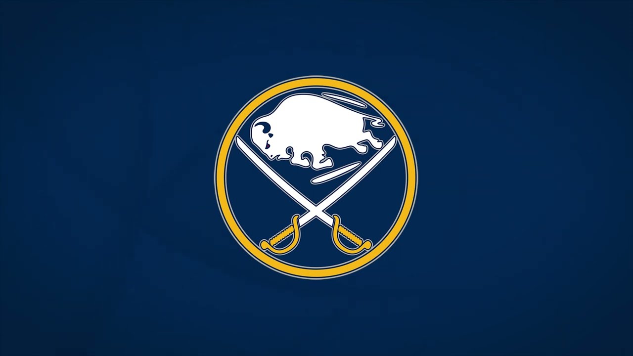 Buffalo Sabres Logo. One-hour Loop Screensaver.