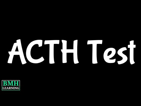 ACTH Test | Adrenocorticotropic Hormone Test |