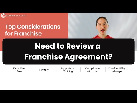 How to Review a Franchise Agreement [Important Terms to Understand]