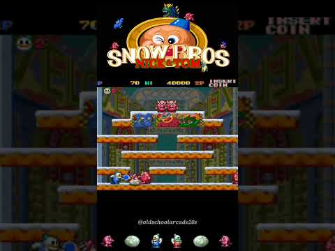 Snow Bros. Level 01 #snowbros #arcade #arcadegames #retrogaming #retrogames #xbox #oldgames
