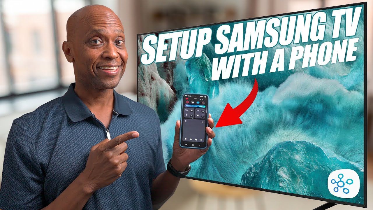 Samsung Smart Things App, Easy TV Setup!