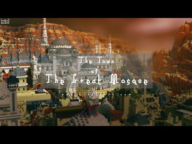 The Town of The Great Mosque + Download - by LinsCraft Minecraft Map