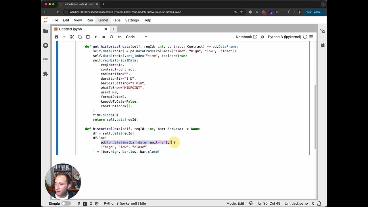Setting Up Interactive Brokers API with Python