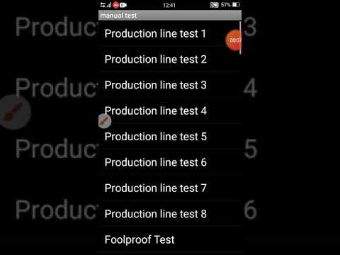 Oppo real me touch test code