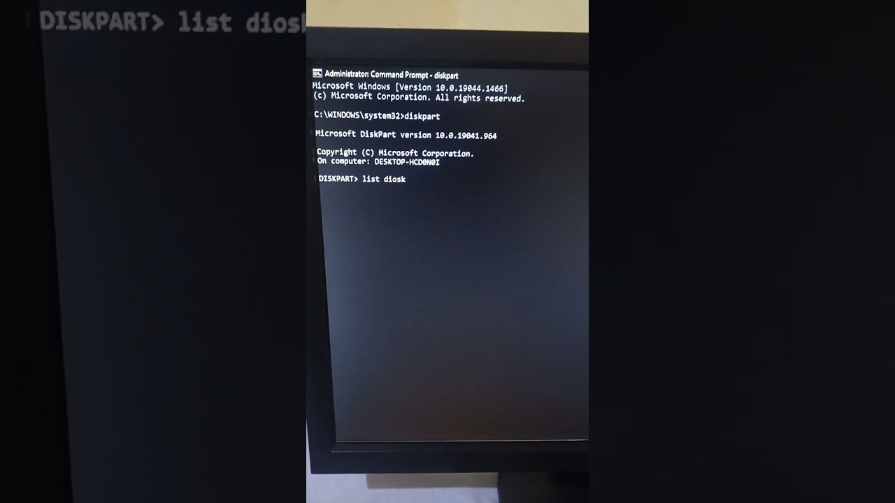 How to check Hard Disk GPT Or MBR in CMD