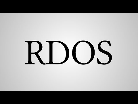 What Does "RDOS" Stand For?