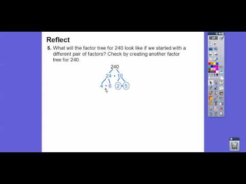 Prime Factorization - Lesson 9.2